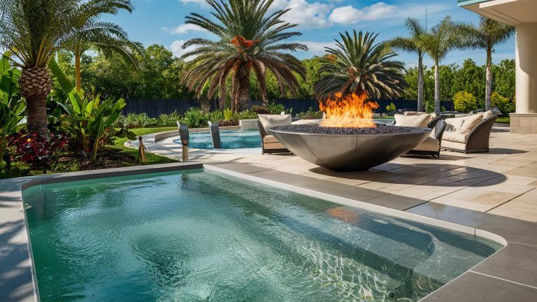 21 Amazing Hot Tub Fire Pit Combo Designs (for Inspiration)