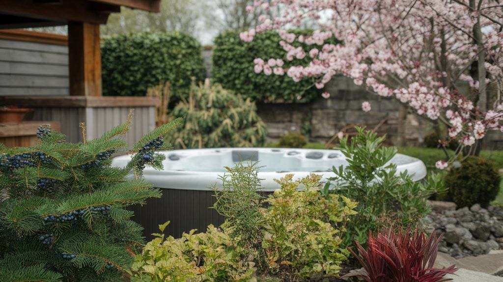21 Stunning Hot Tub Garden Ideas and Landscaping Tips