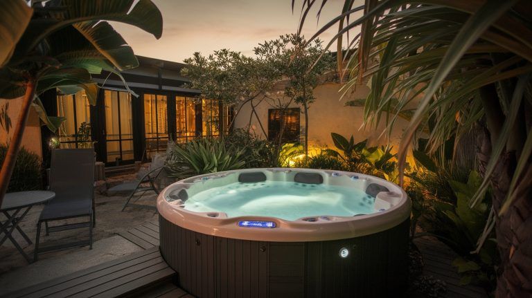 21 Stunning Hot Tub Garden Ideas and Landscaping Tips