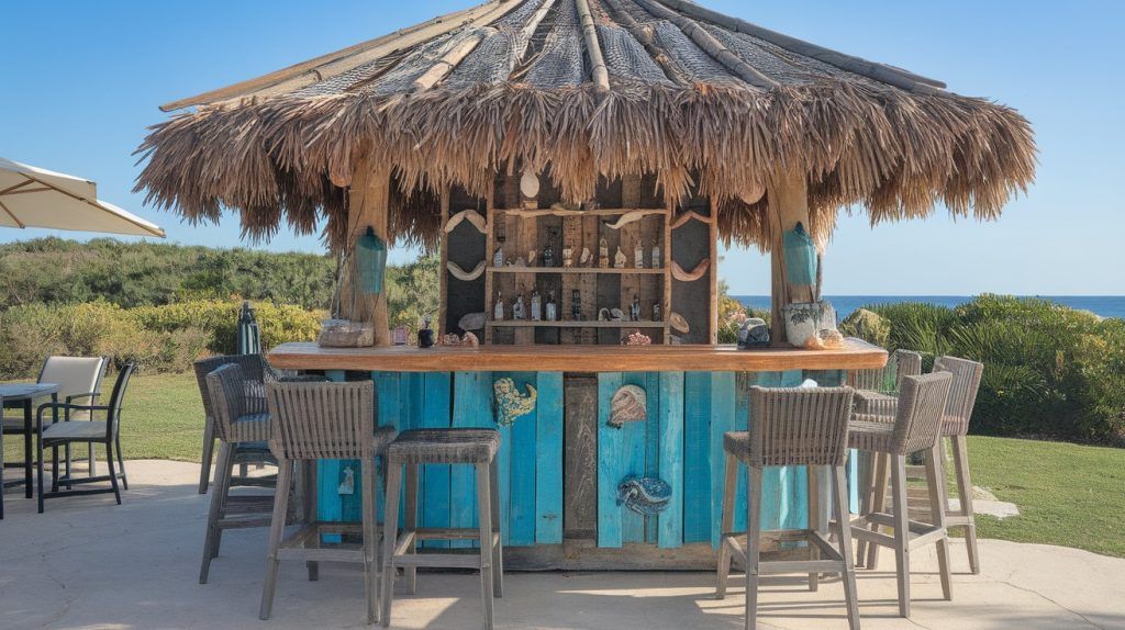 35 Best Outdoor Tiki Bar Ideas for Your Backyard