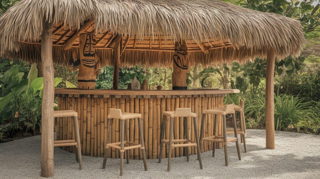 35 Best Outdoor Tiki Bar Ideas for Your Backyard