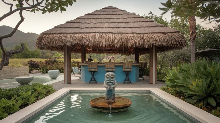 35 Best Outdoor Tiki Bar Ideas for Your Backyard