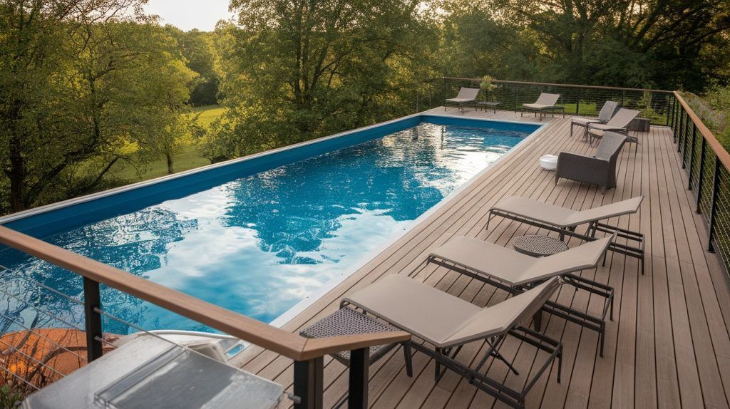 35 Above Ground Swimming Pool Deck Ideas for Your Space